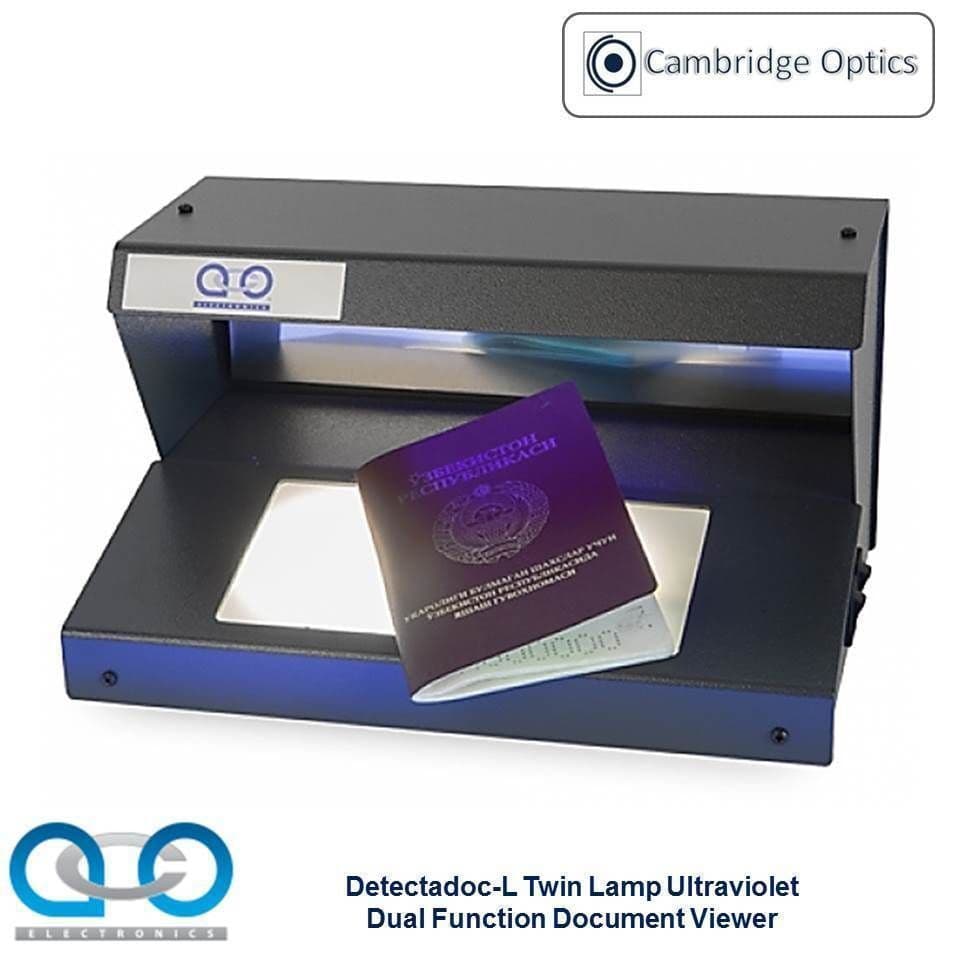 Dual Function UV Document Viewer - Document Verification Security ...
