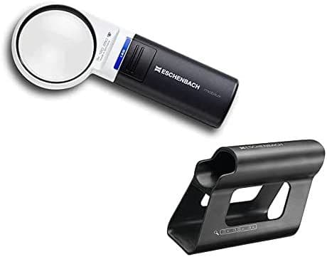Eschenbach Mobilux 15112-1511001 LED Illuminated Handheld 3X Magnifier ...