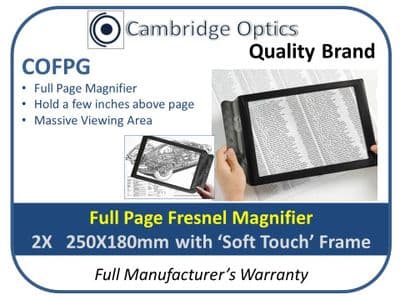 Handheld Magnifier with Light for Low Vision, illuminated Magnifier