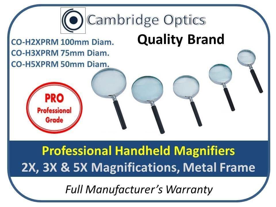 Handheld Magnifier 5X 50mm Diam PRO