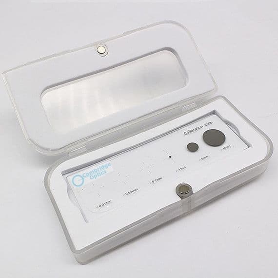 Image Analysis System Calibration Slide 10-10 000um dia dots