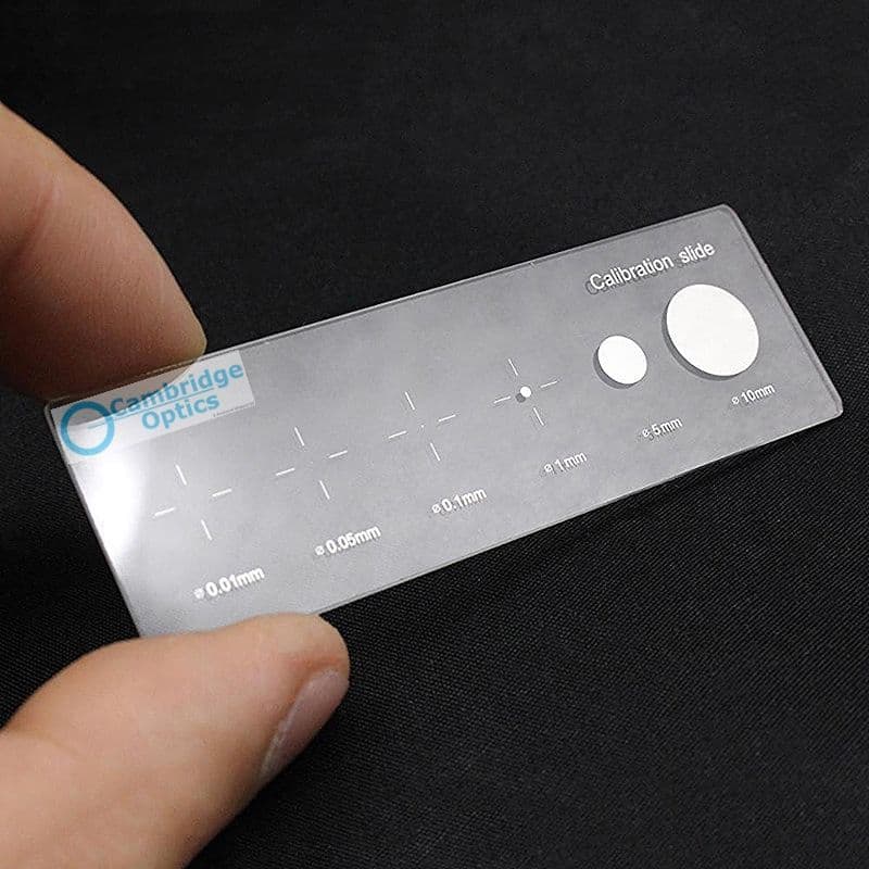 Image Analysis System Calibration Slide 10-10 000um dia dots