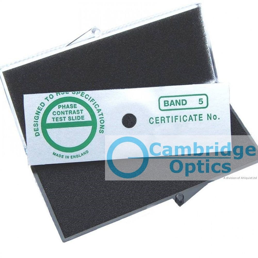 Metal and Glass Microscope HSE/NPL Test Slide for Asbestos Analysis ...