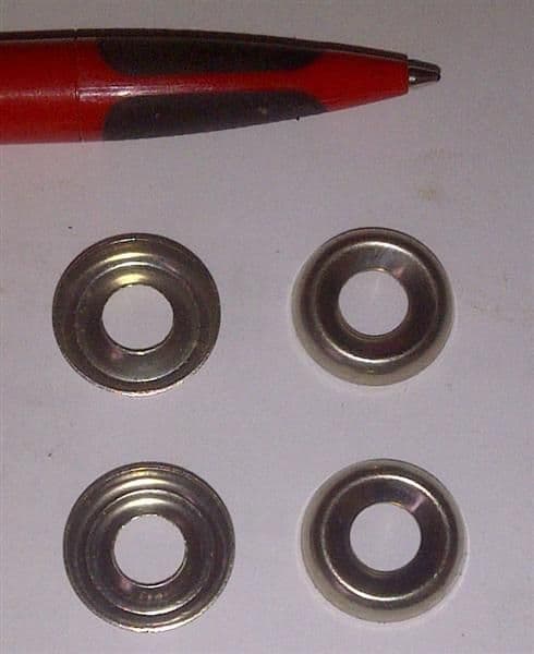 4 Cup Washers to fit over Spring Handles - Fits Aga range cookers and ...