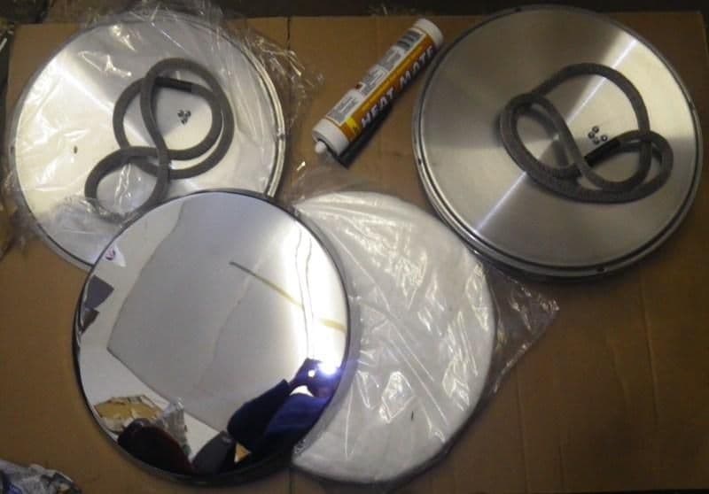 Aga range cooker Chrome Dome Restoration Package