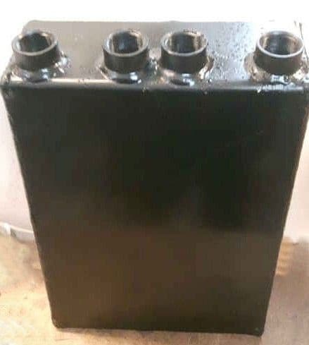 Boiler for LH or RH Oven No2 Rayburn Cooker mid 1950s with TOP Outlet ...