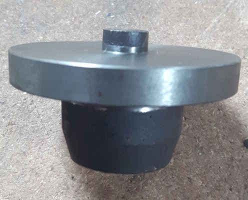 Burner Base Plug - fits cast iron base - USED