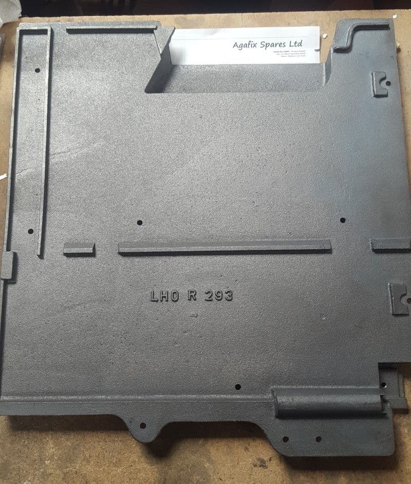 Cast Iron Complete Firebox Wall OVEN SIDE of the Rayburn Royal Solid ...