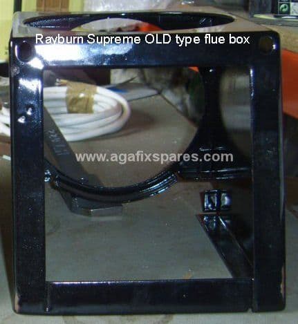 Flue Box Complete NEW TYPE for Rayburn Supreme or Nouvelle