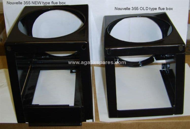 Flue Box Complete NEW TYPE for Rayburn Supreme or Nouvelle