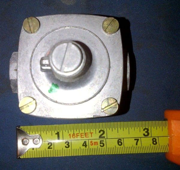 Main Gas Governor for Teddington Burner