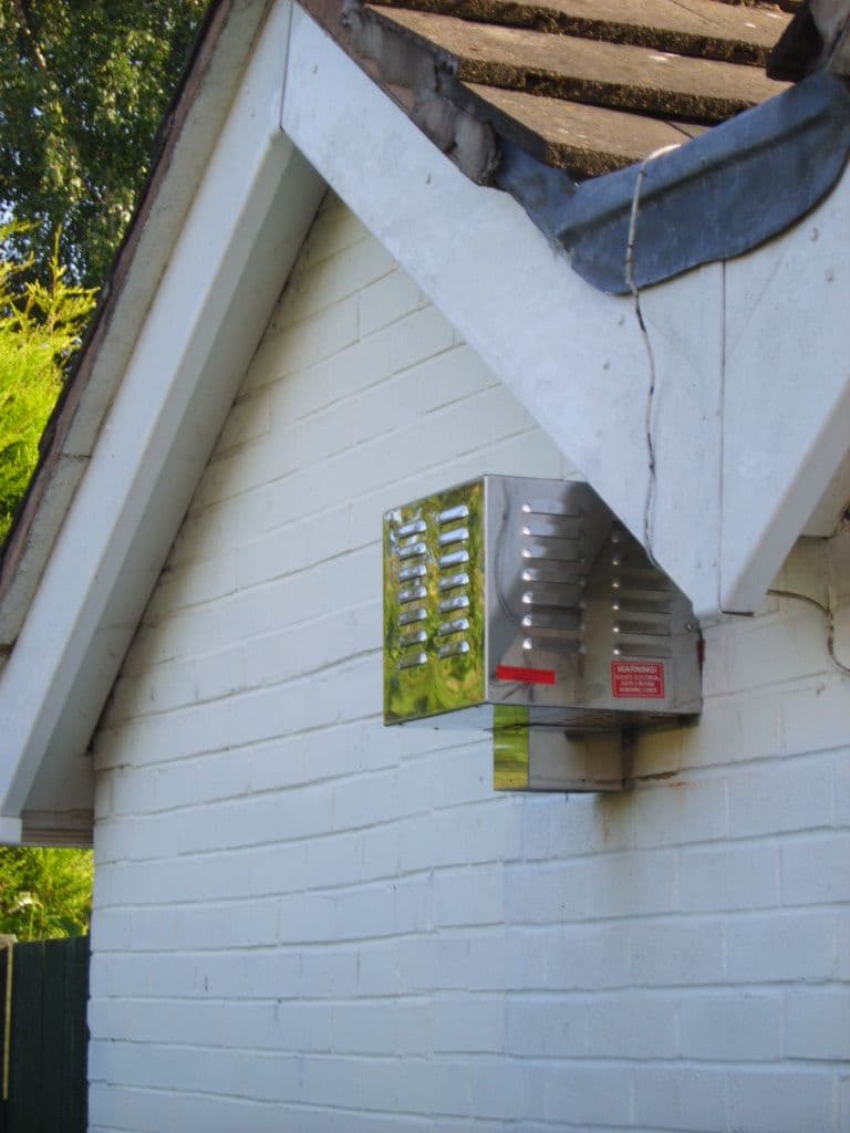 Power Flue Exhaust System - No Chimney Needed