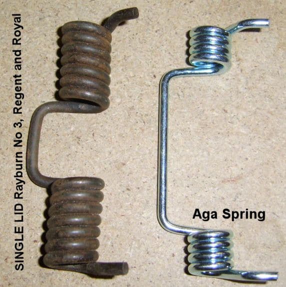 Spring for SINGLE LID Rayburn Regent and Royal each