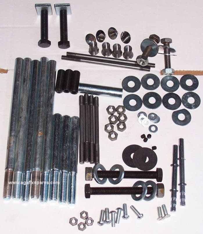 Tray Set Nuts Bolts & Support Rods for Oil or Gas Deluxe Post 74