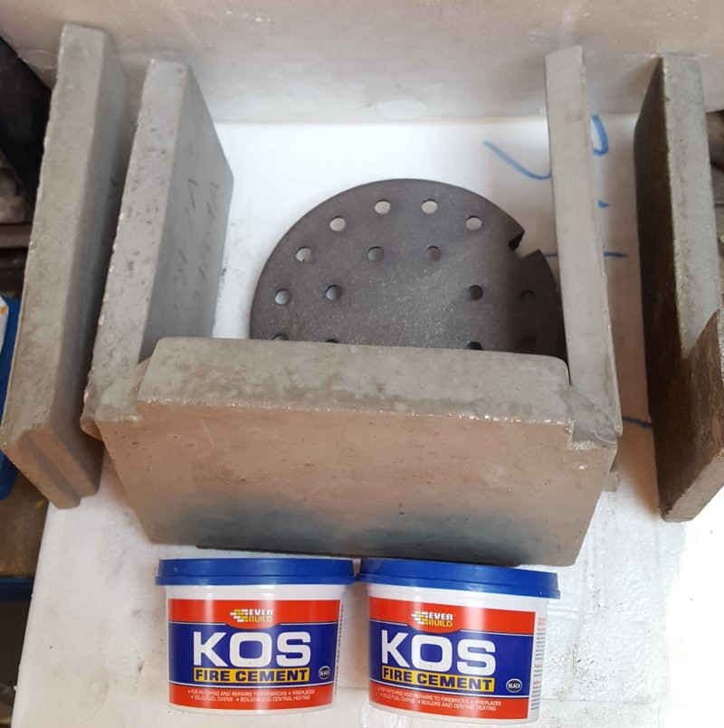 Woodburning Rayburn Royal or Regent Brick and Grate Renovation kit