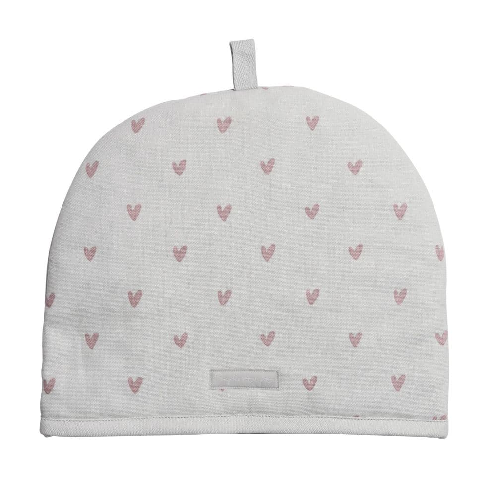 Pretty Pink Hearts Tea Cosy