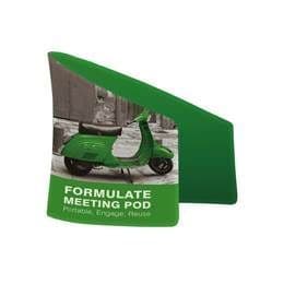 Formulate Meeting Pod Fabric texstyle, Double Sided Exhibition Pop Up ...