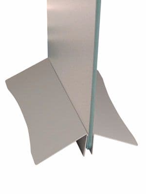 Freestanding Rigid Wedge Sign For Exhibition, Direction Sign, Showroom ...