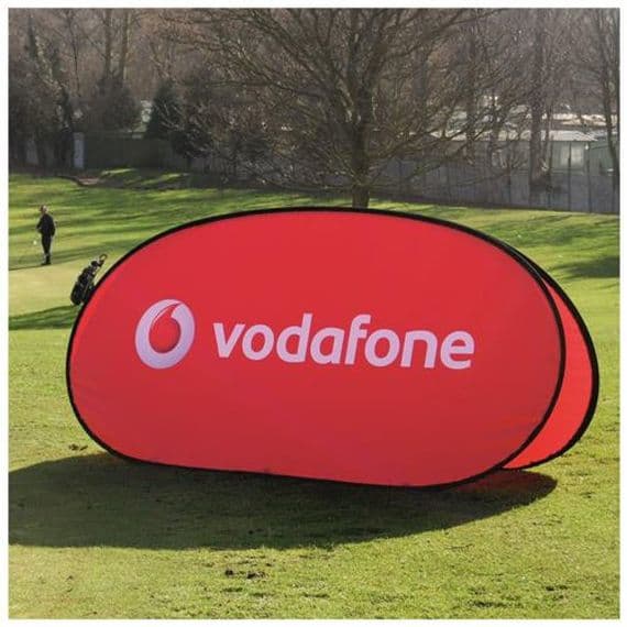 Outdoor Golf Pop Up Banner Popup and 2m x 1m For Sports, Golf Days ...