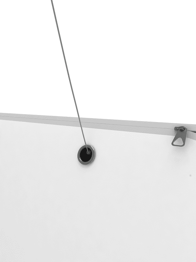 Hanging Overhead Round Structure Formulate Hanging Exhibition Banner ...