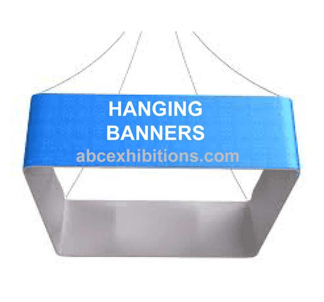 Hanging Overhead Round Structure Formulate Hanging Exhibition Banner ...