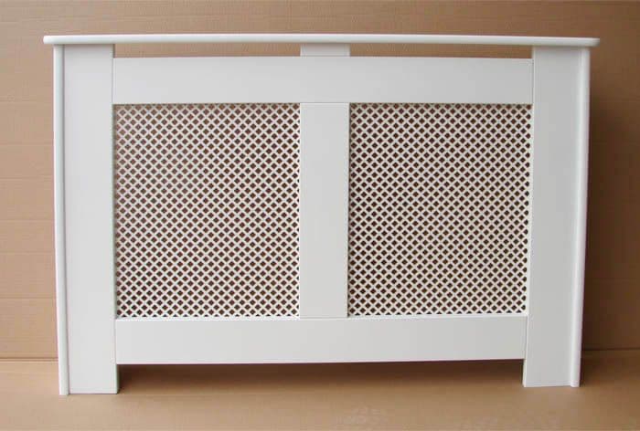 radiator cabinets satin white finish sizes of mini small medium large ...