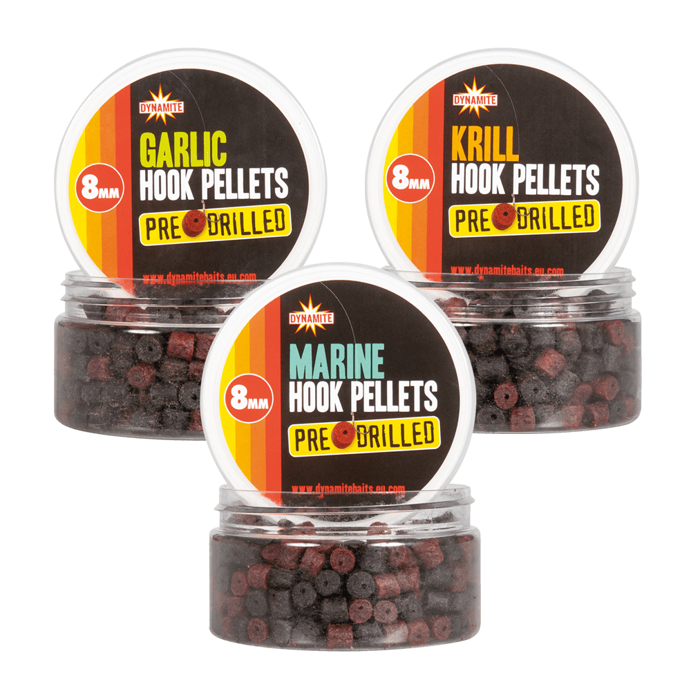 Pre-Drilled Hook Pellets 8mm