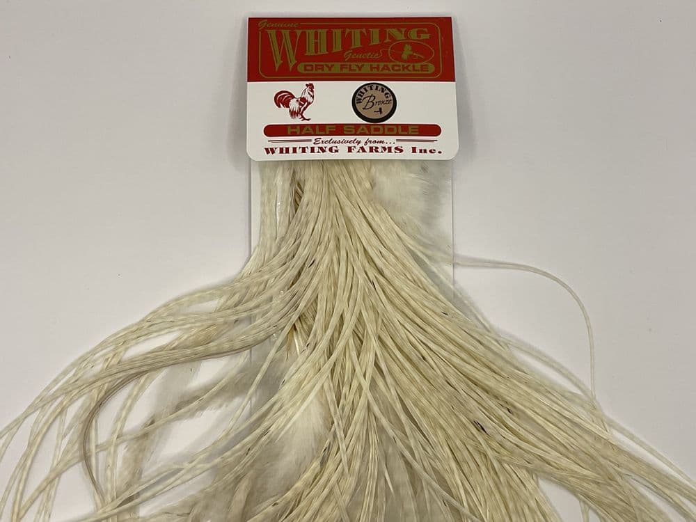 Whiting dry fly hackle half Saddle