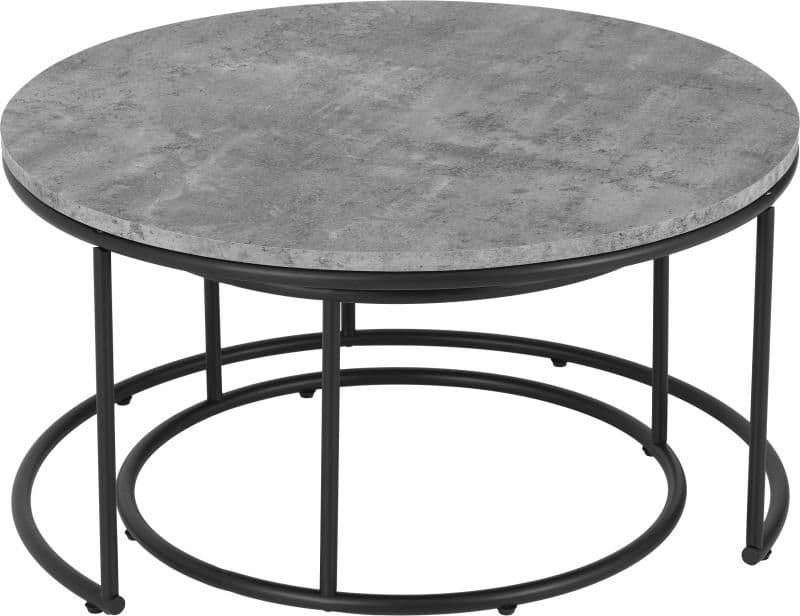 Athens Round Coffee Table Set