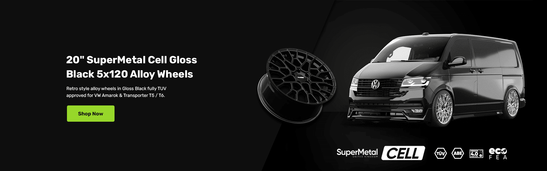 High Load Alloy Wheels for Commercial Vans, Motorhomes & Campers