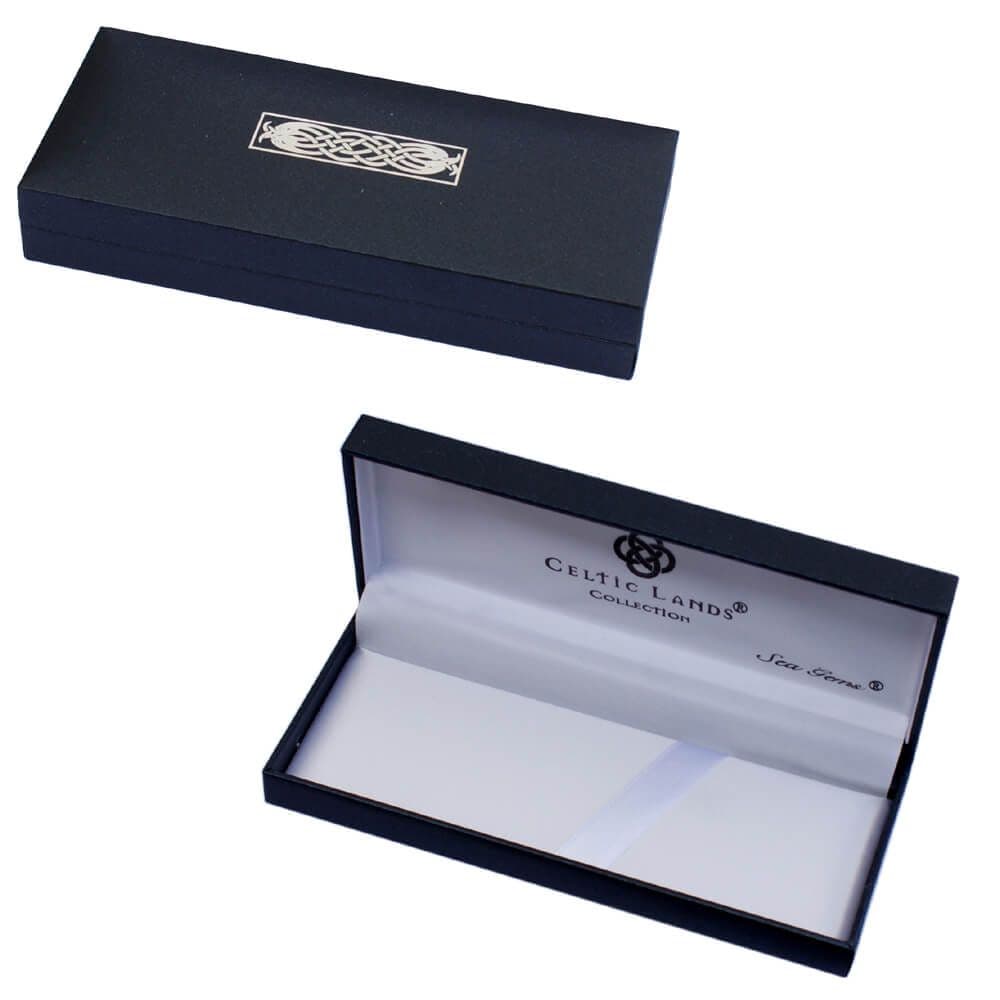 Celtic Birds Pen Set Silver