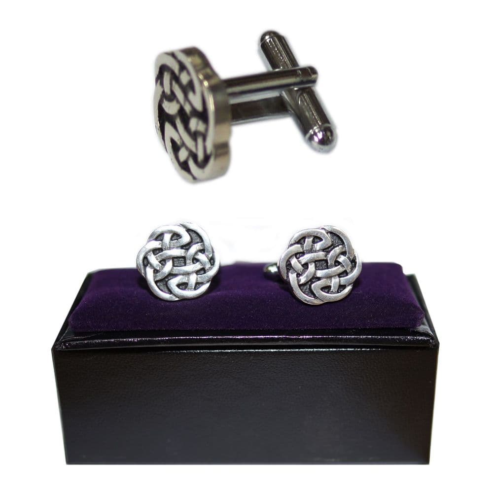 Celtic Lugh s Knot T-bar Cufflinks