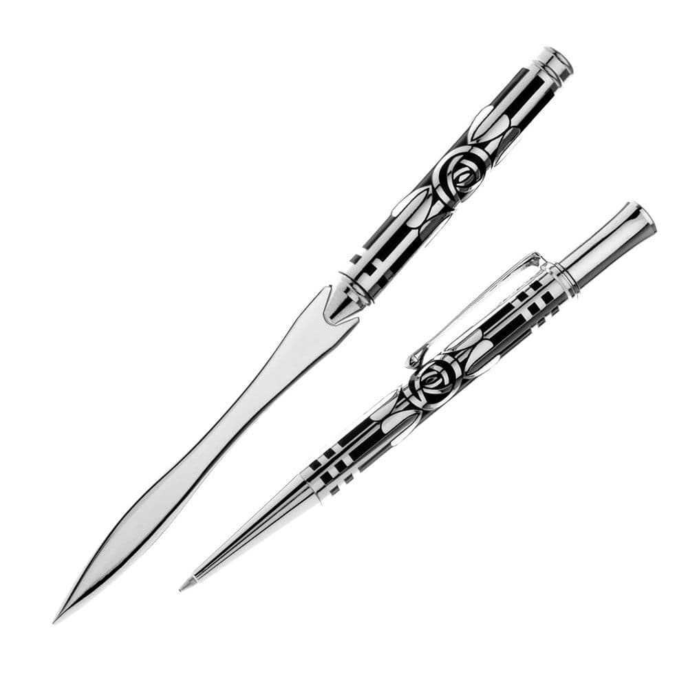 Mackintosh Rose & Arrow Ball Pen & Letter Opener