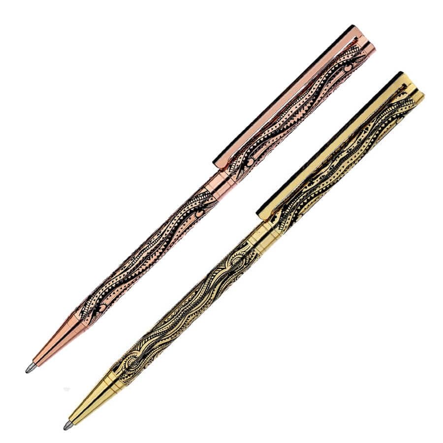 Scroll Design Ballpoint Pen