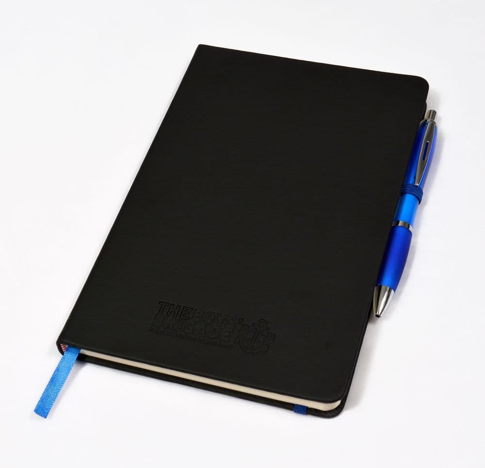 A5 BLACK NOTEBOOK & PEN