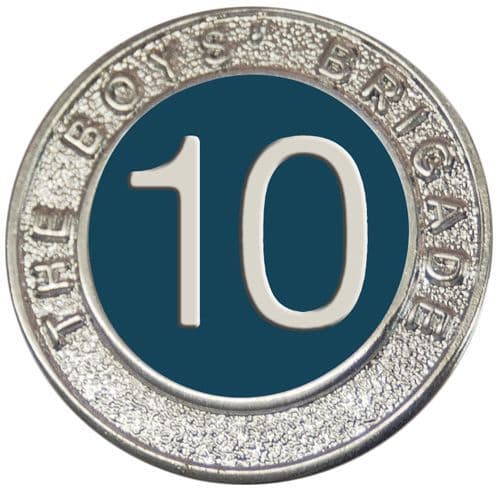 SERVICE BADGE - 10 YEARS
