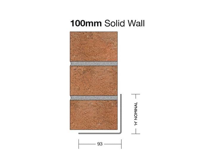 BIRTLEY MBL 1500mm External Wall Single Leaf Steel Light Duty Lintel ...