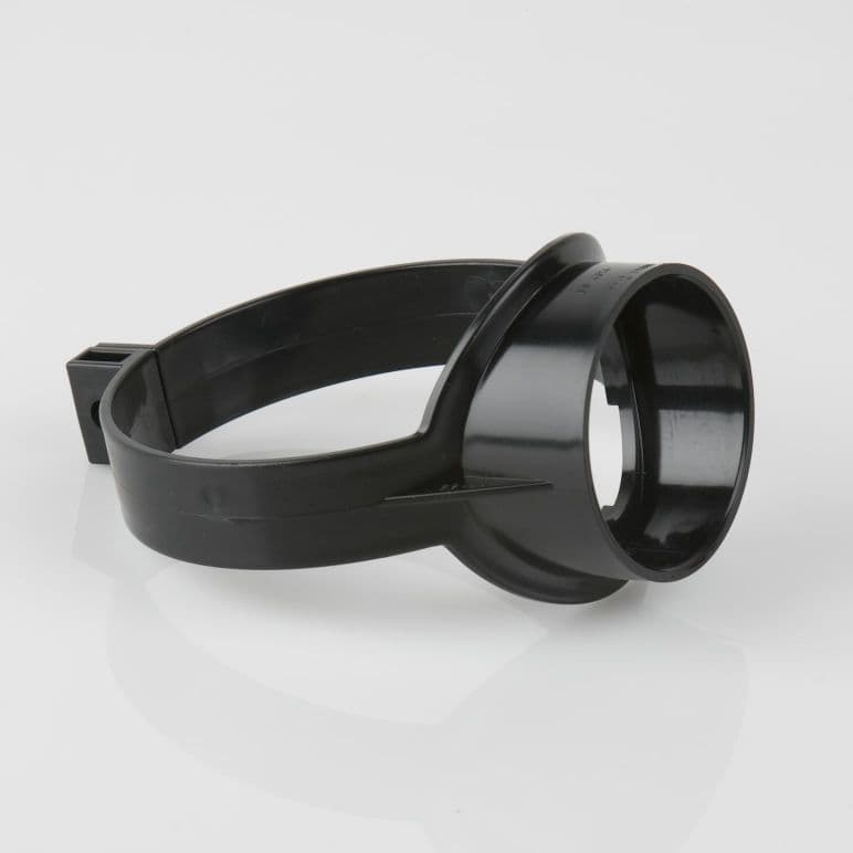 BRETT MARTIN Pushfit 110mm Soil Strap On Boss Black BS426B