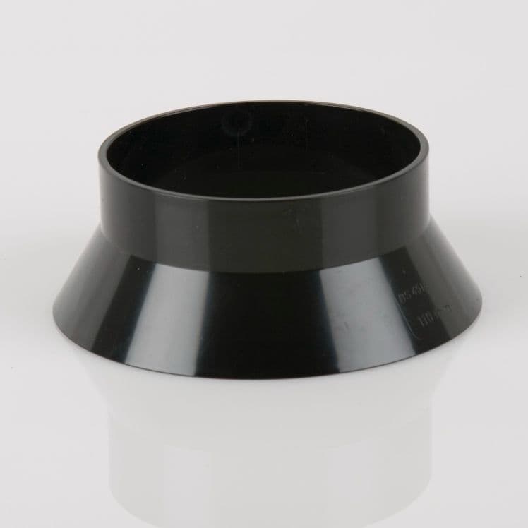 BRETT MARTIN Pushfit 110mm Soil Weathering Collar Black BS428B