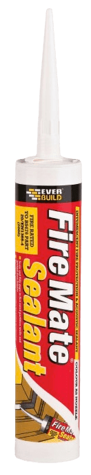 EVERBUILD Everflex Fire Mate Intumescent Sealant 295ml White FIRE