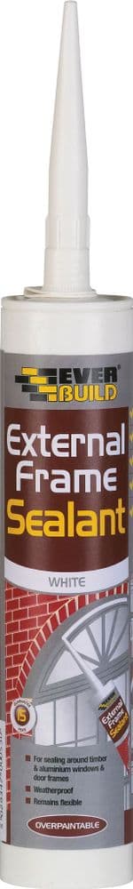 EVERBUILD External Frame Sealant White 290ml EXTWE
