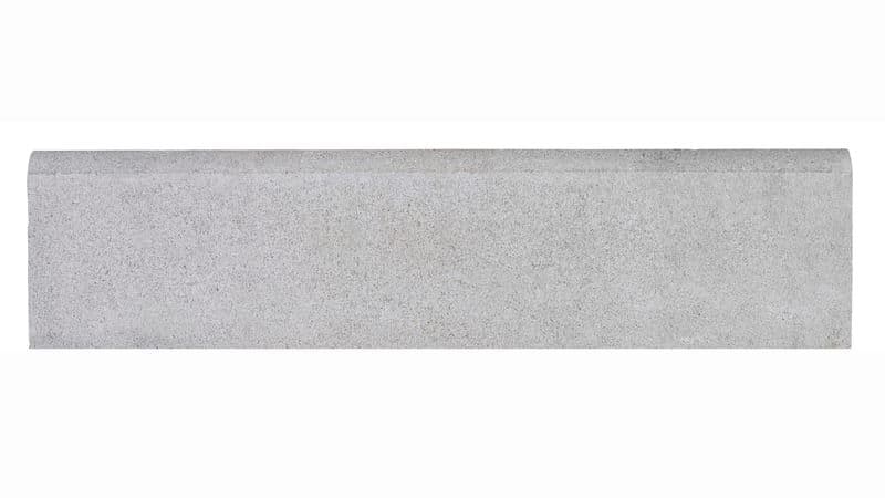 MARSHALLS Round Top Path Edging White 600x150x50mm