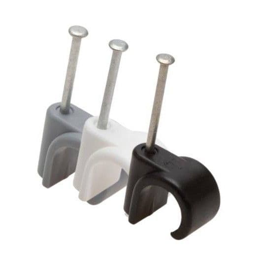 TALON Nail-in Pipe Clip 15mm White NCW15