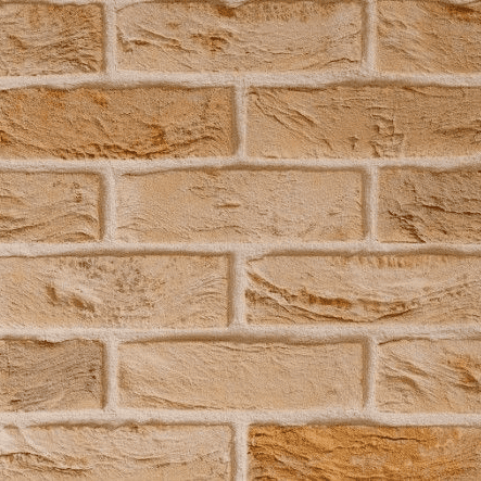 TBS Shelford Cream Brick Slip Stretcher Blend 7 Box 30