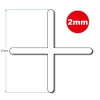 TILE RITE 2mm Long Leg Tile Spacer Pk 250 TSL483