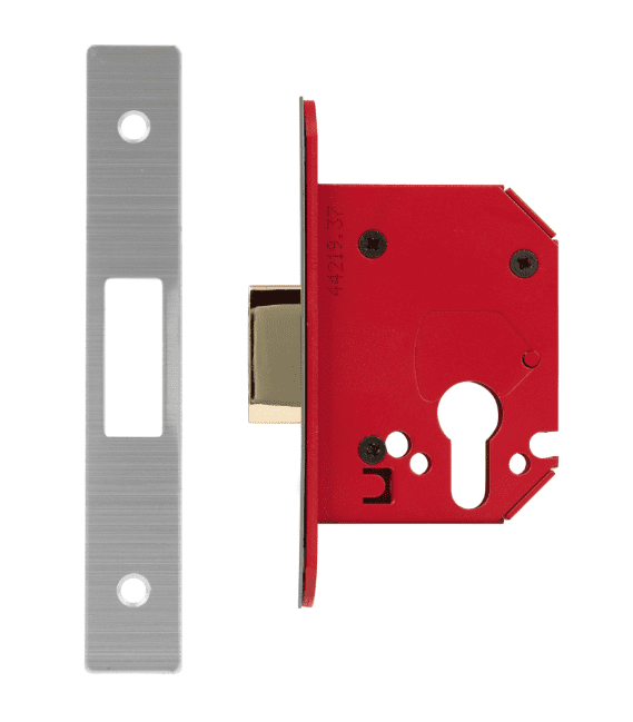 UNION StrongBOLT Euro Profile Mortice Dead Lock SS 2 5" Backset YL21EUS ...