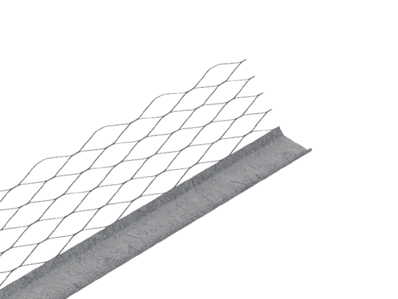 VISTA Galvanised External Render Stop Bell Bead 3 0m GERS30