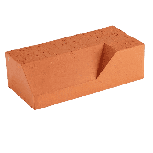 WIENERBERGER PL4 2L Internal Return Plinth Brick 23mm L/Hand Red