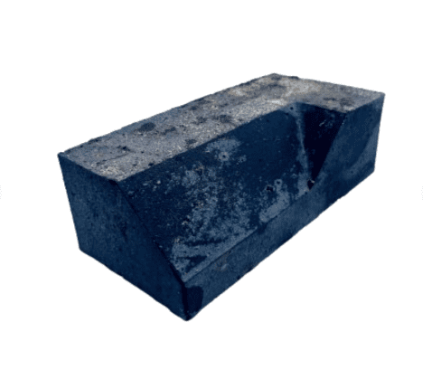 WIENERBERGER PL4 2L Internal Return Plinth Brick 23mm L/Hand Blue