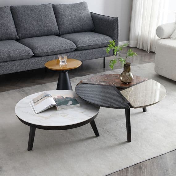 CALLEN Set of 3 Coffee Tables